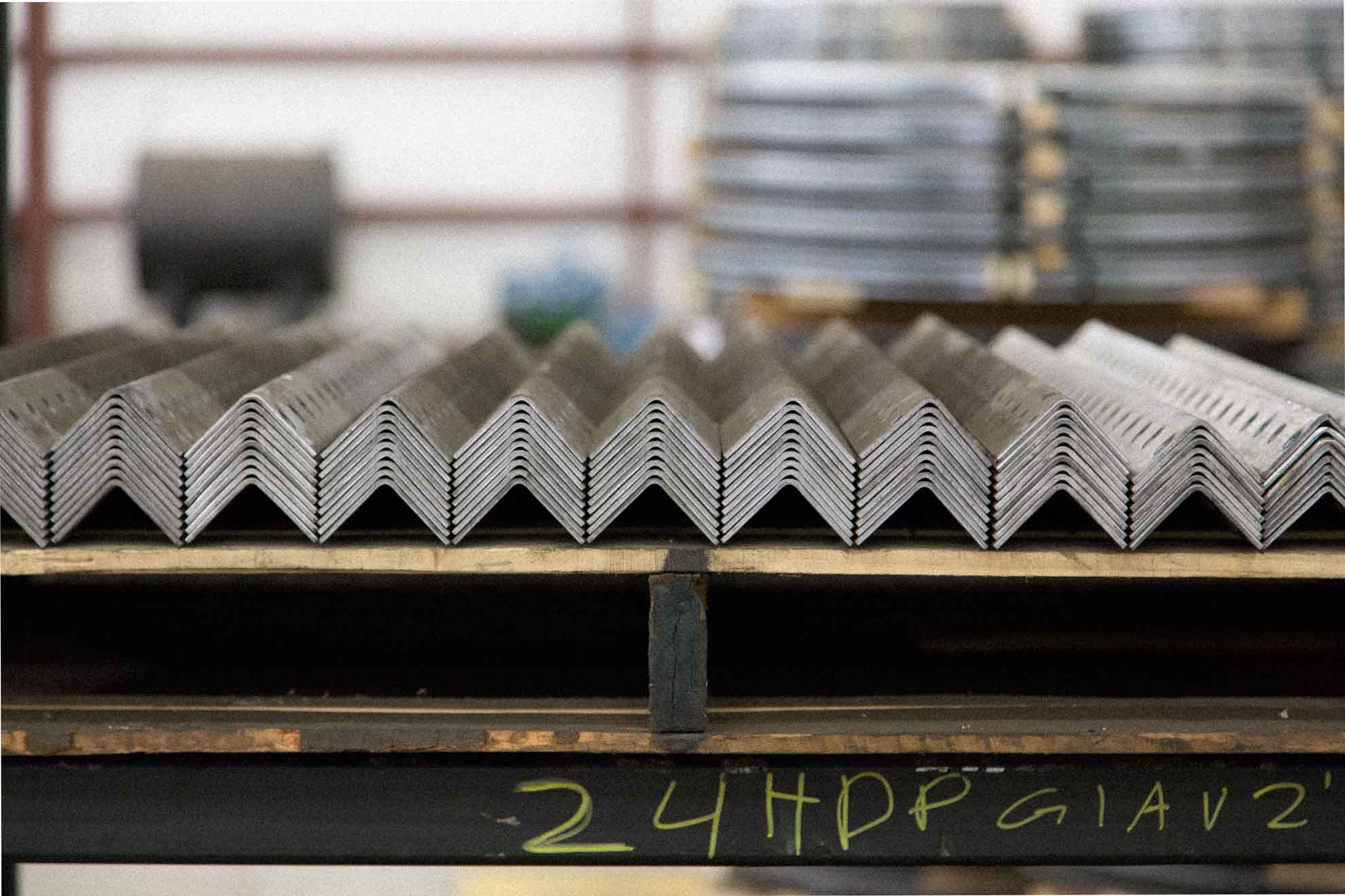 Custom Bulk Steel Angle Iron - SteelFront | Steel Parts and Accessories