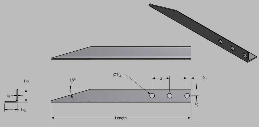 Grade Band Steel Stake for Tanks - Buy Online at SteelFront
